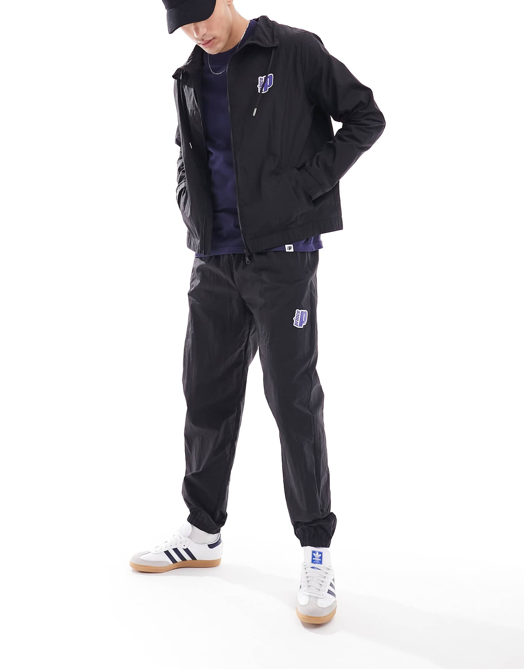 Prince co-ord track pant in black – ASOS Sample Sale